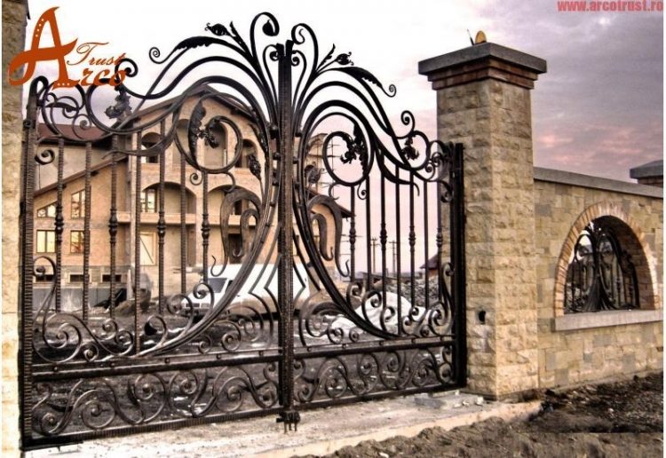 IEDERA SALBATICA LUX, Model de Porti si Garduri din Fier Forjat produs ...